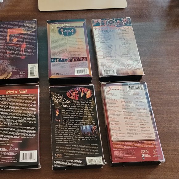 Media | Gaither Collection Set Of 8 Vhs Tapes Gospel Music Musical Sing ...